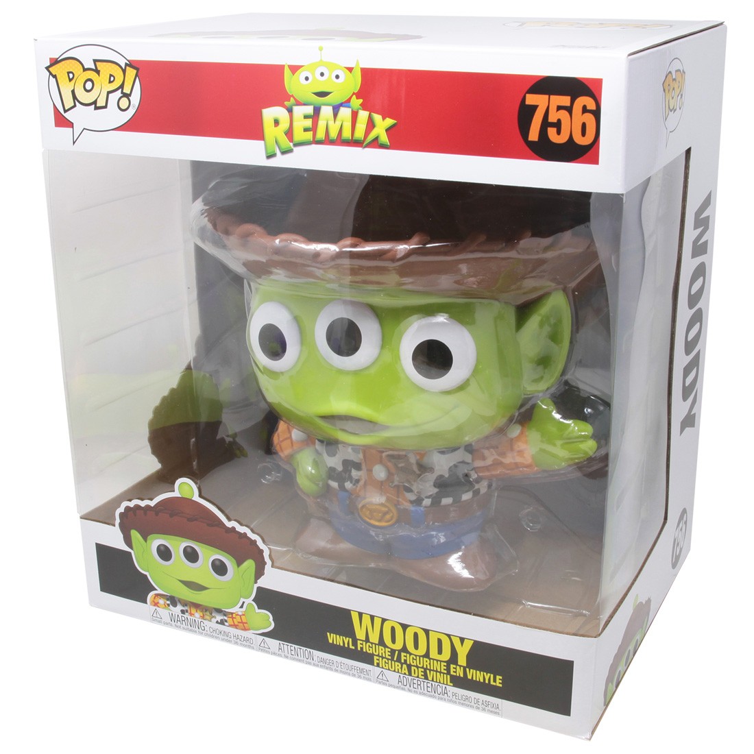 Funko POP Disney Pixar Alien Remix - 10 Inch Alien As Woody green