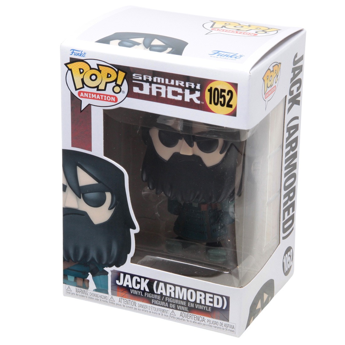 Funko POP Animation Samurai Jack - Jack Armored green