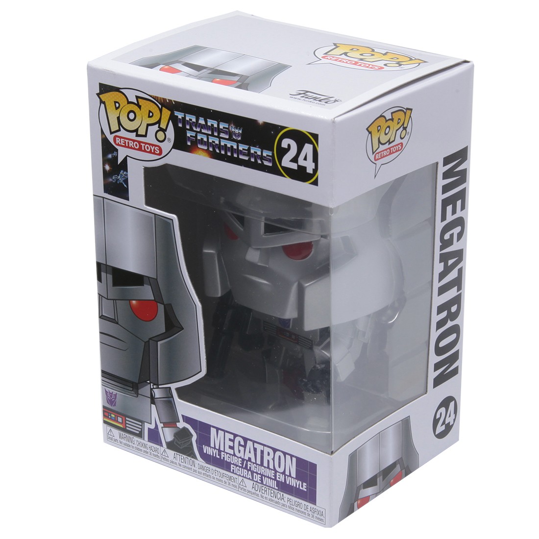Funko POP Retro Toys Transformers - Megatron silver