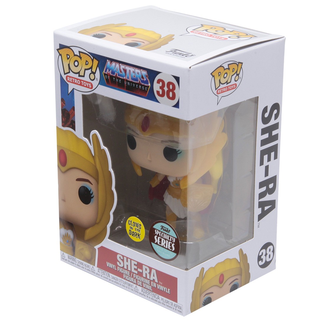 Funko POP Retro Toys Masters of the Universe - Classic She-Ra GID ...