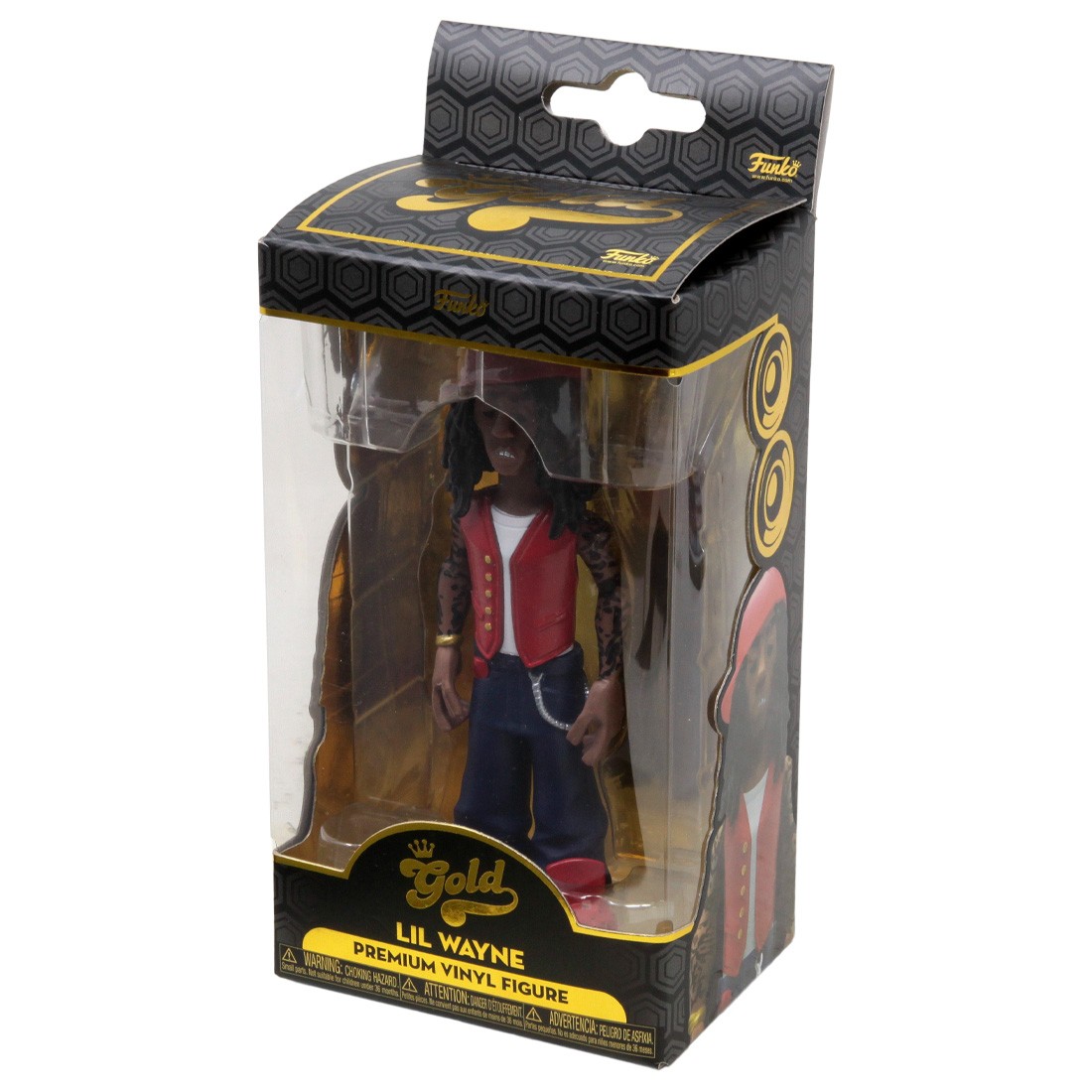 Funko Vinyl Gold 5 Inch Lil Wayne red