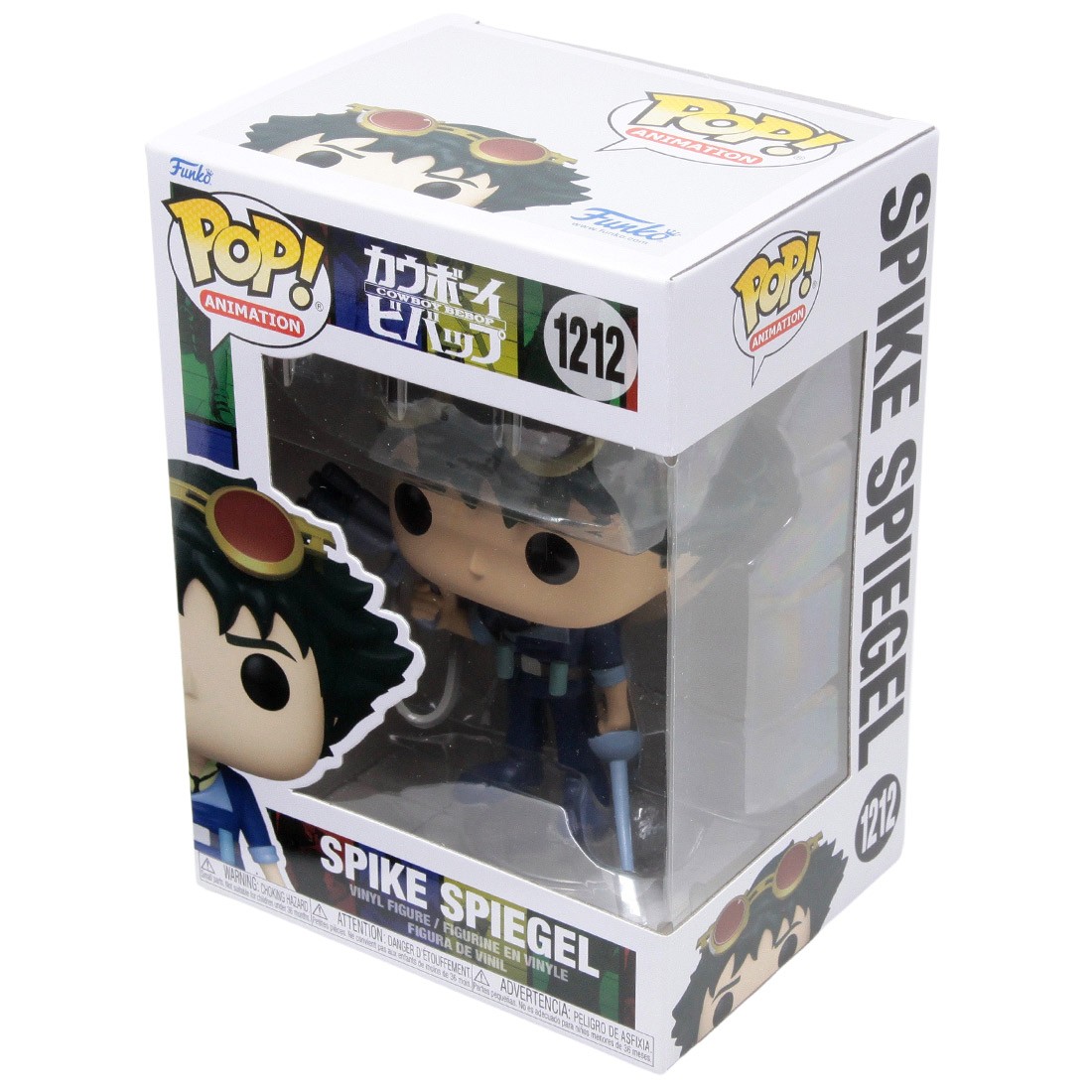 Funko POP Animation Cowboy Bebop - Spike Spiegel With Weapon And Sword blue