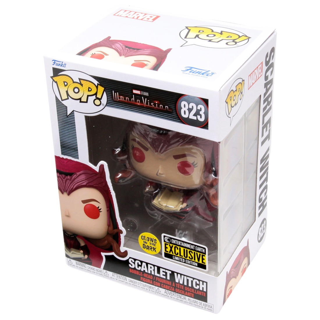 Funko POP Marvel WandaVision - Scarlet Witch Glow In The Dark ...