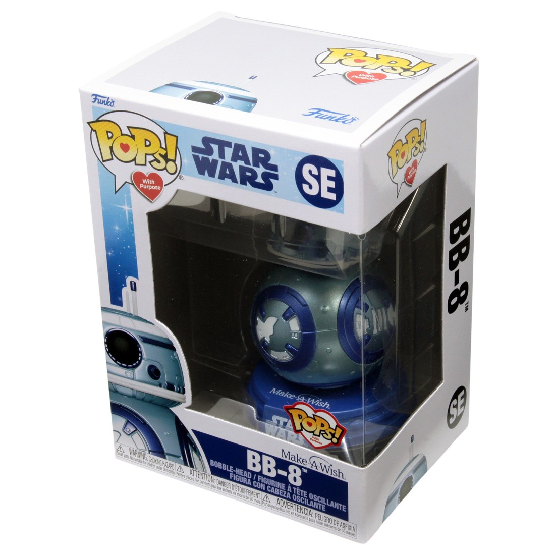 Funko POP With Purpose Star Wars - BB-8 Metallic blue