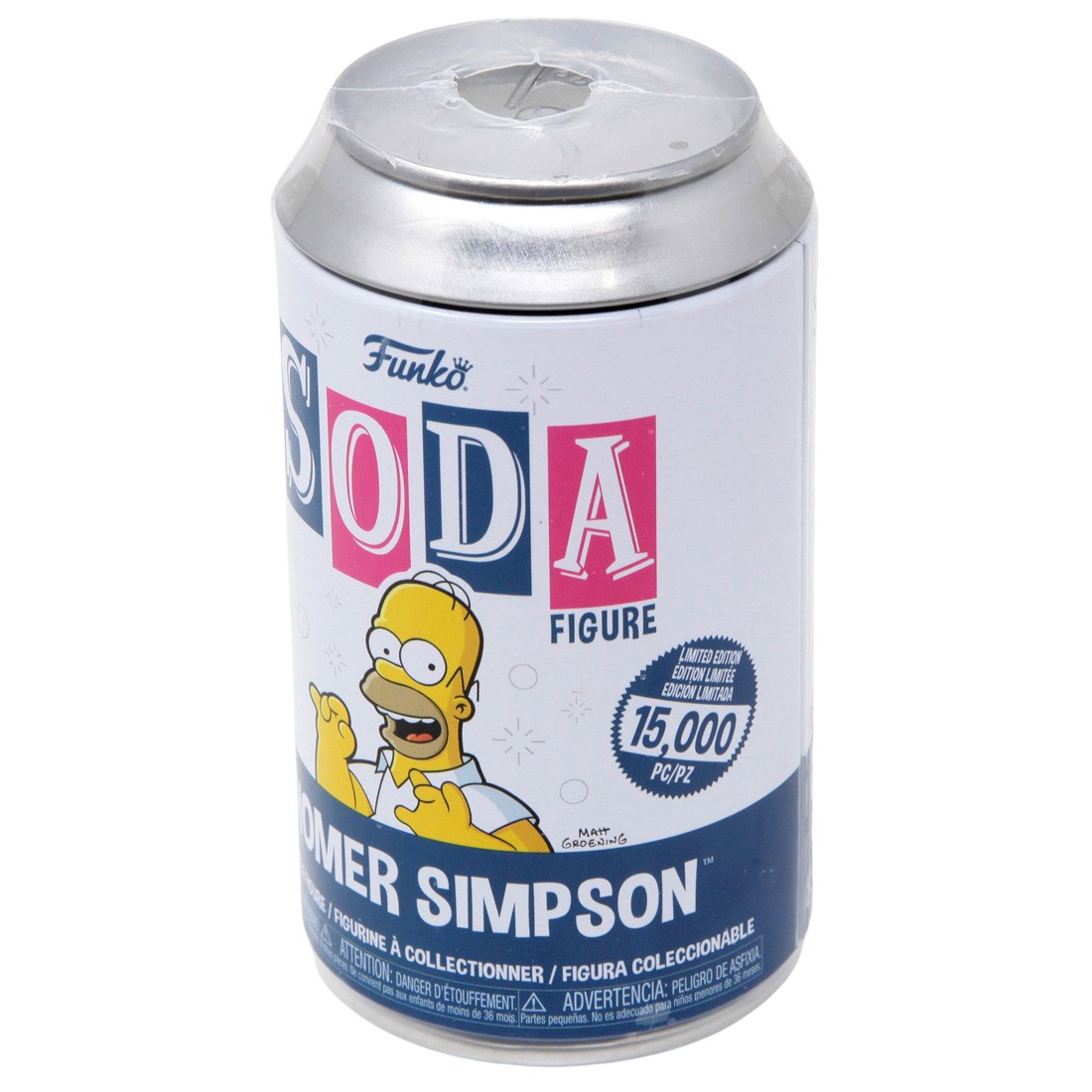 Funko Vinyl Soda The Simpsons - Homer Simpson yellow