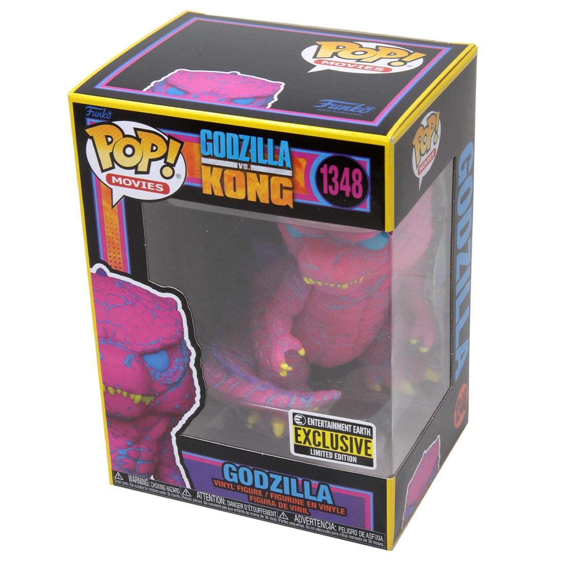 Funko POP Movies Godzilla vs Kong - Godzilla Black Light Entertainment ...