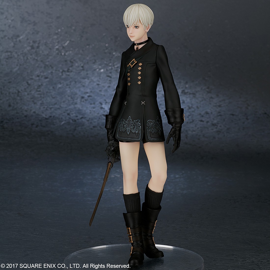 flare nier automata 9s yorha no. 9 type s deluxe version figure black