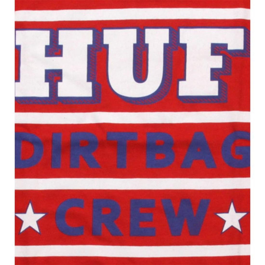HUF 3 Stack Tee red HUF 3 Stack Tee red