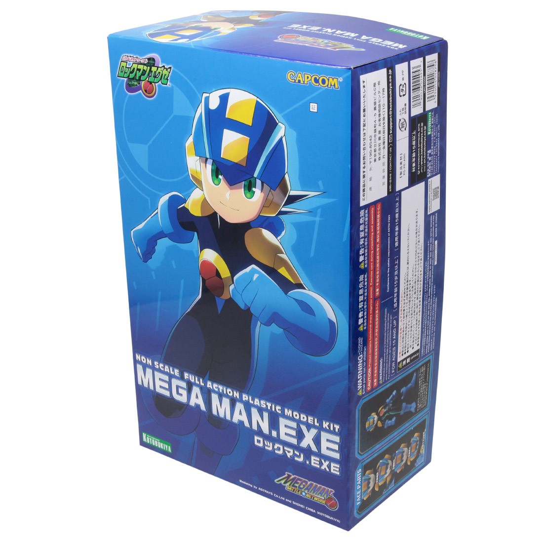 Kotobukiya Mega Man Battle Network Mega Man Plastic Model Kit blue
