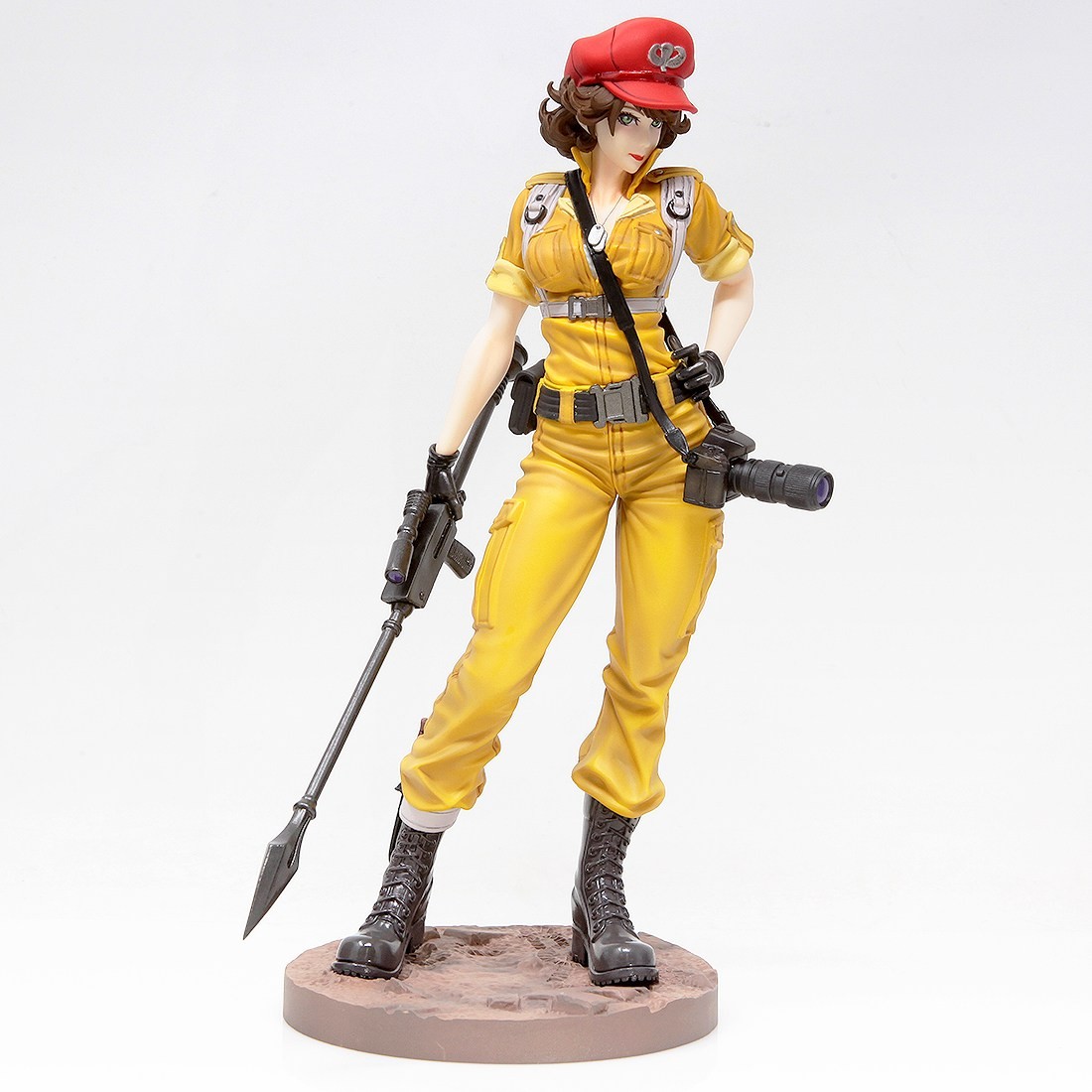Kotobukiya G.I. Joe Lady Jaye Canary Ann Color Bishoujo Statue yellow