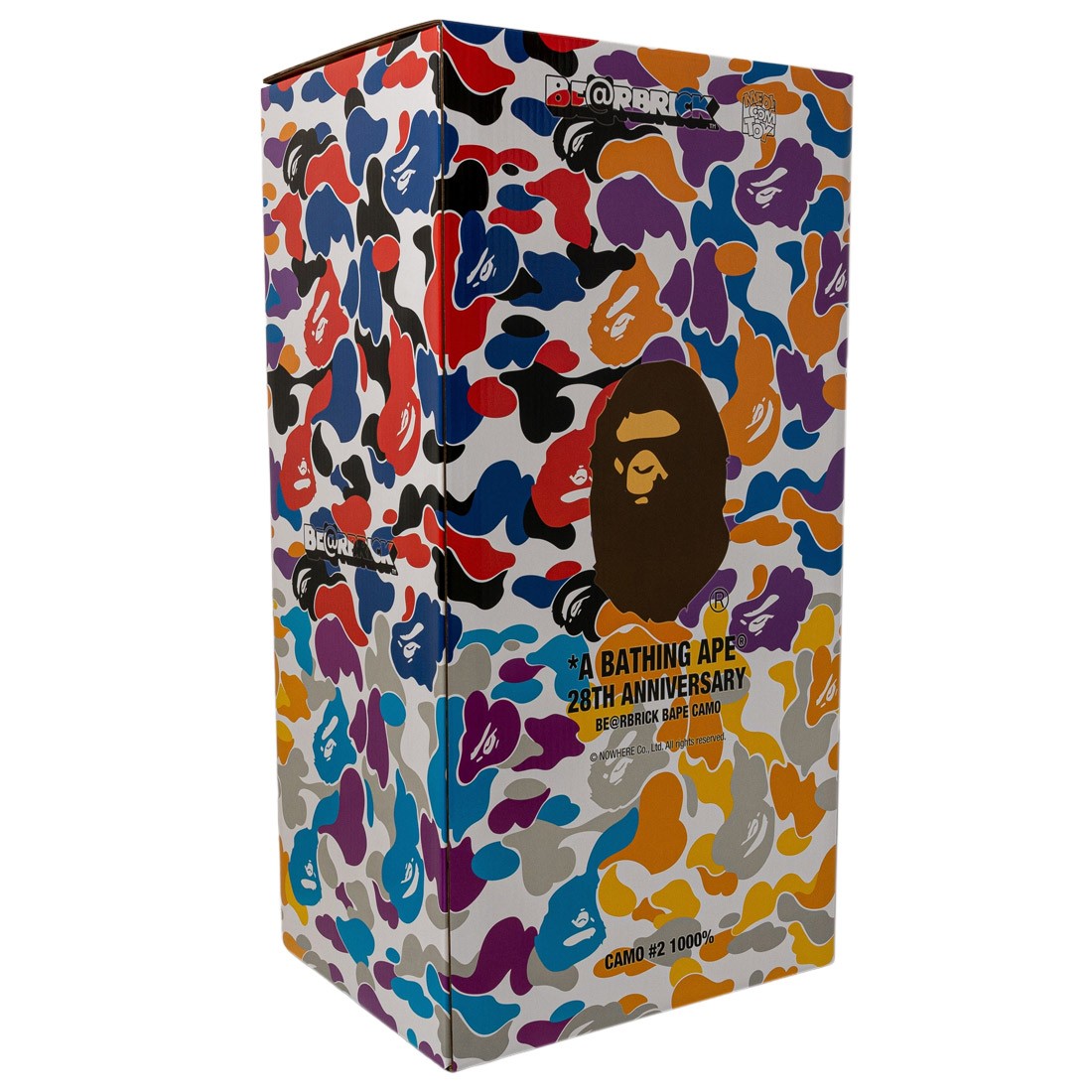 Medicom x A Bathing Ape 28th Anniversary Blue Bape Camo #2 1000% ...