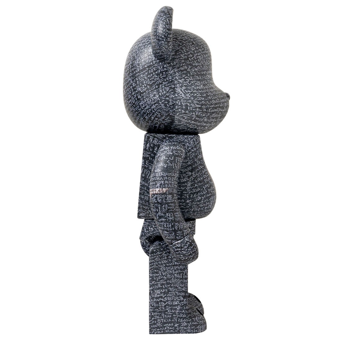 Medicom The British Museum The Rosetta Stone 1000% Bearbrick Figure gray