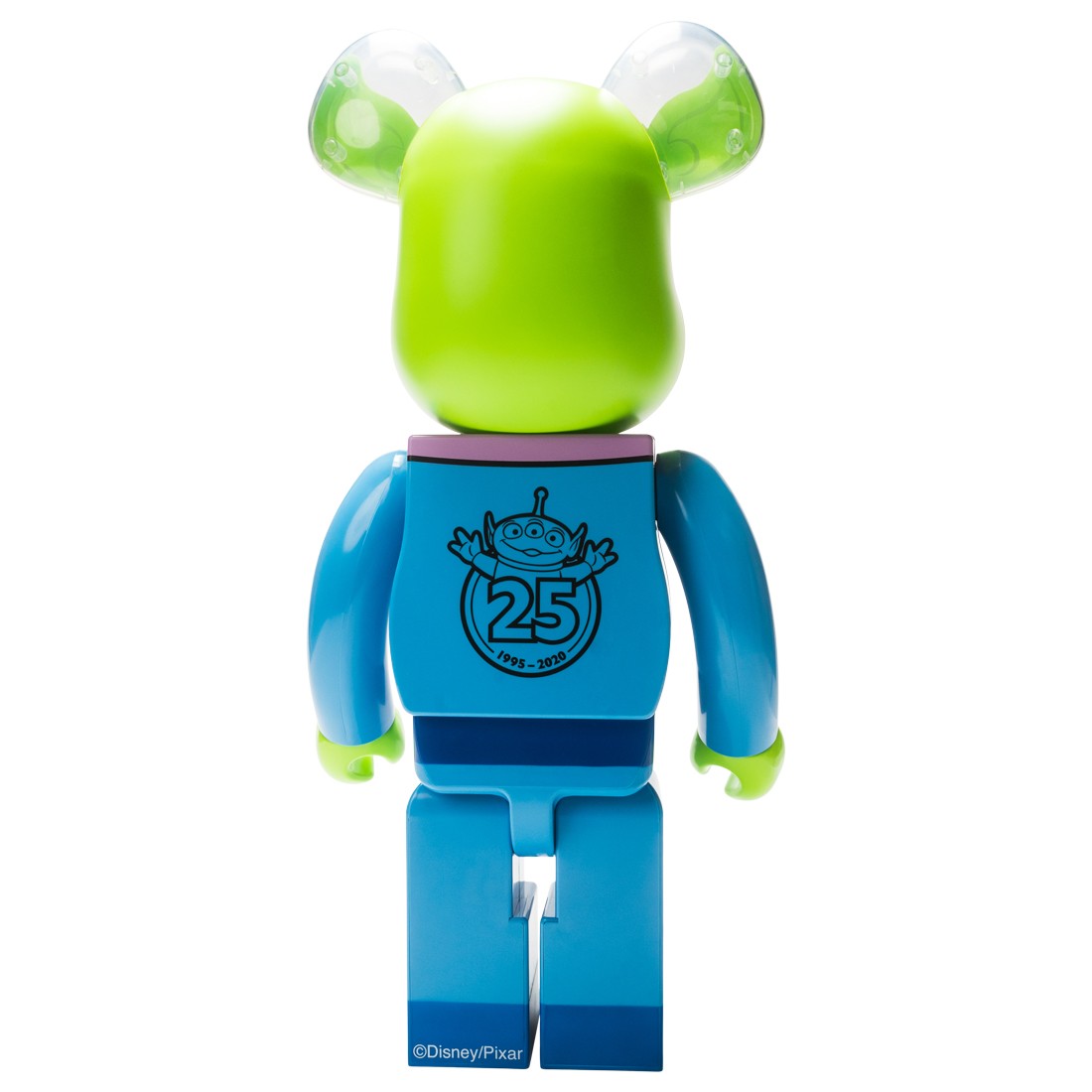 Medicom Disney Toy Story Alien 1000% Bearbrick Figure blue