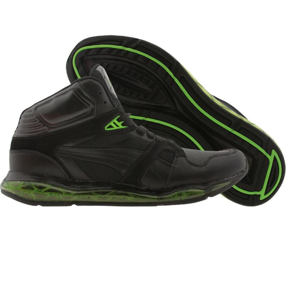 Puma XS 850 Tech High (black / lime punch)