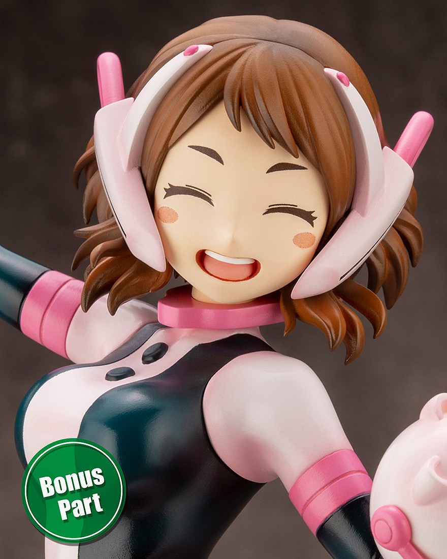 kotobukiya artfx j my hero academia ochako uraraka ver. 2 statue with ...
