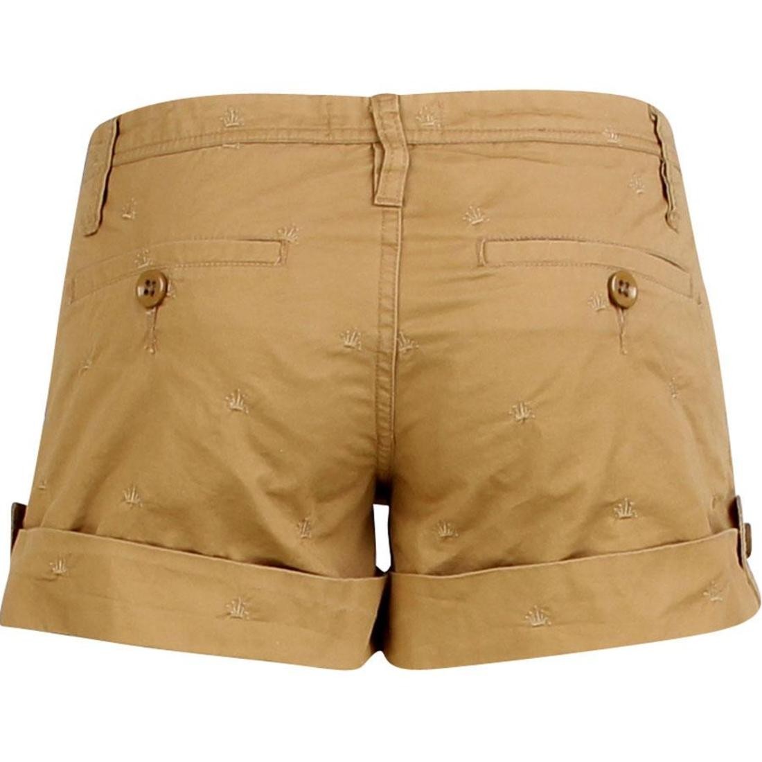 Stussy Womens Flash Shorty Shorts (brown)