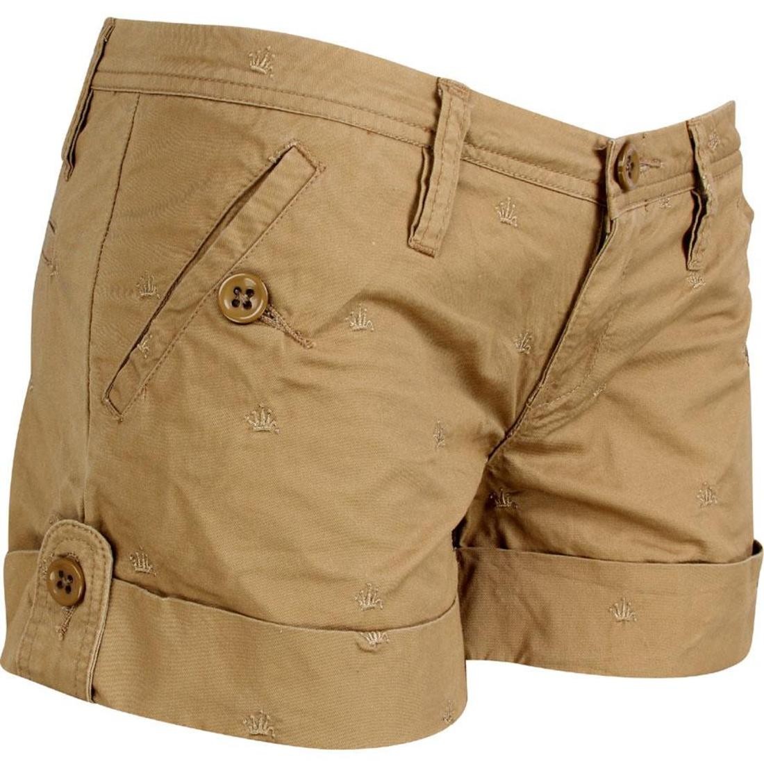 Stussy Womens Flash Shorty Shorts (brown)