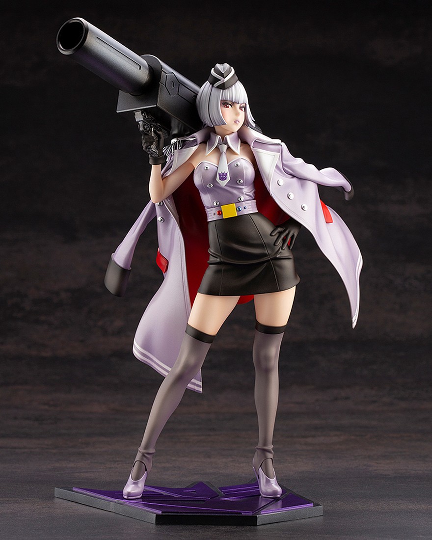 preorder kotobukiya transformers megatron bishoujo figure purple