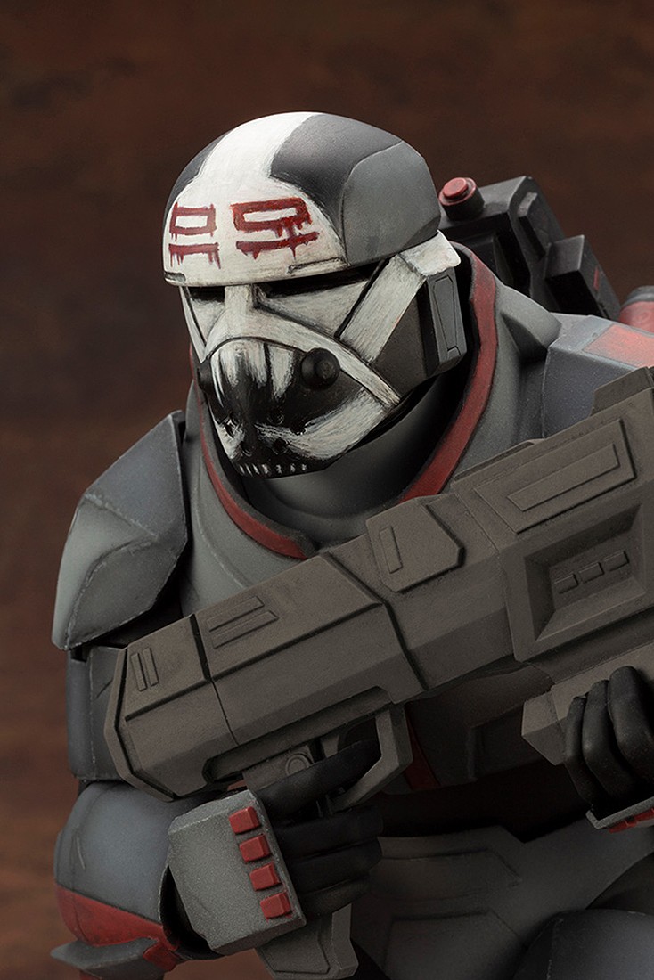 Kotobukiya ARTFX Star Wars The Bad Batch Wrecker Statue gray