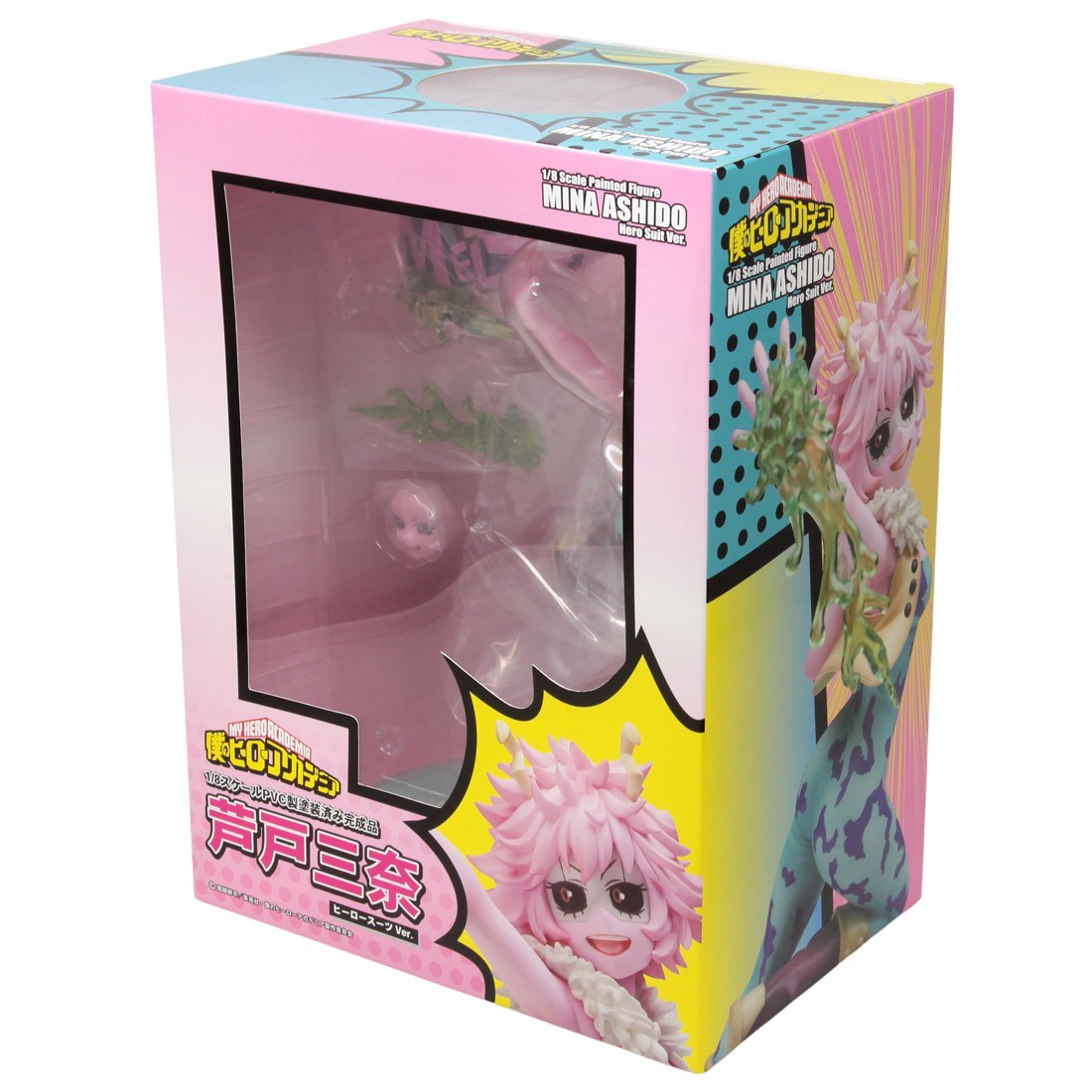 BellFine My Hero Academia Mina Ashido Hero Suit Ver. Figure pink