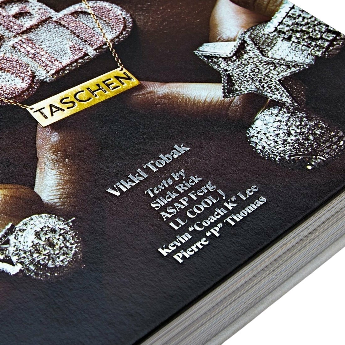 Ice Cold The History Of Hip Hop Jewelry Hardcover Book black