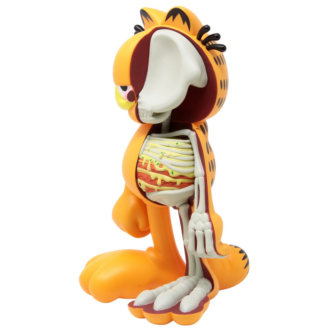 mighty jaxx xxray plus garfield figure orange