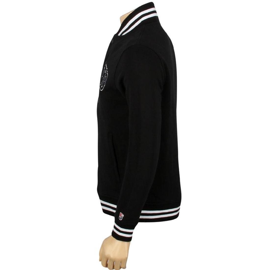 Undefeated UNDFTD Fleece Varsity Jacket (black)
