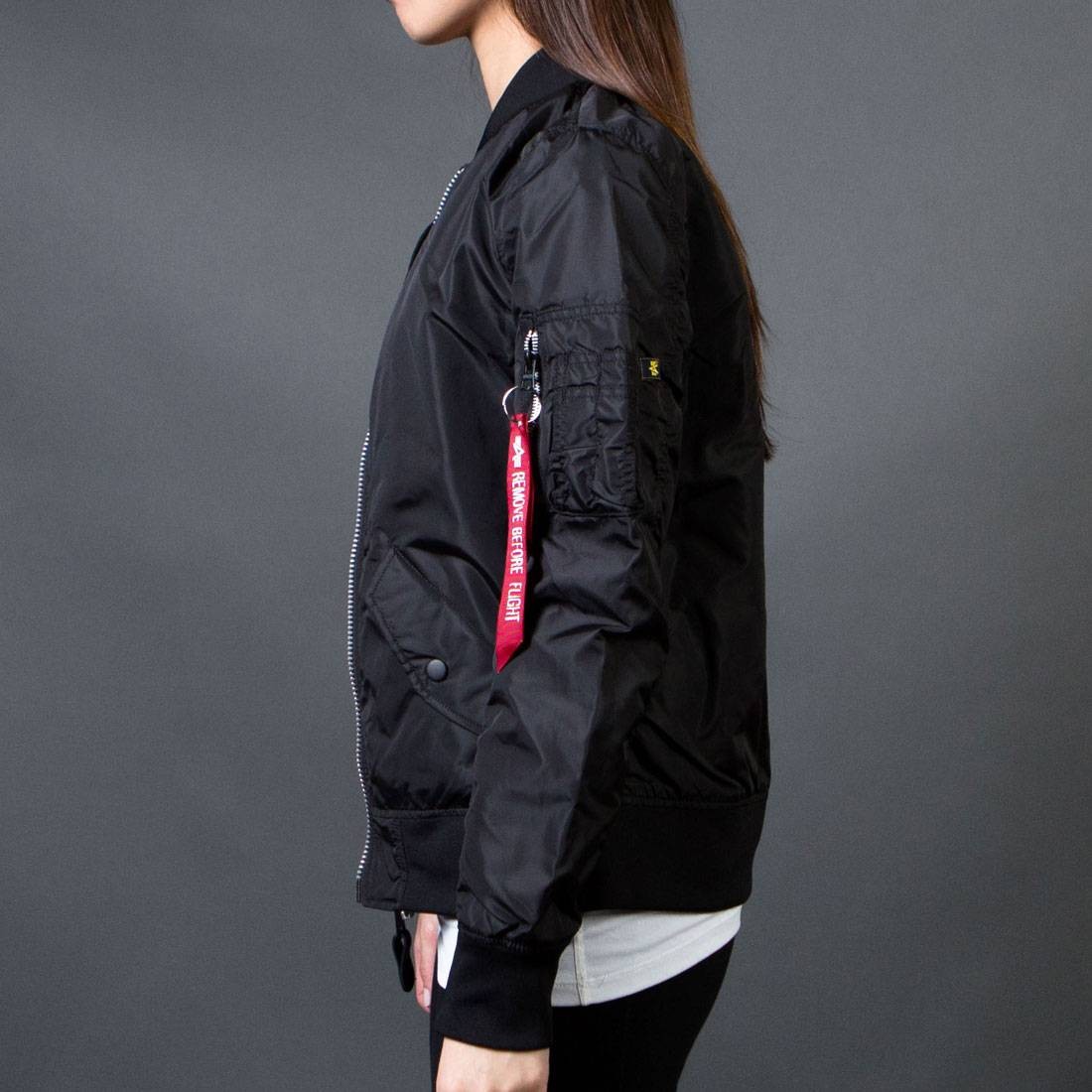 Alpha Industries Women L2B Scout Flight Jacket black