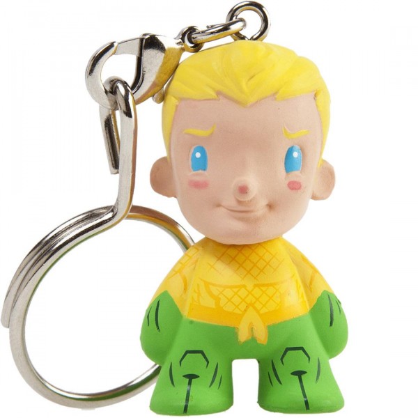 Kidrobot x DC Universe Aquaman 1.5 inches Keychain yellow