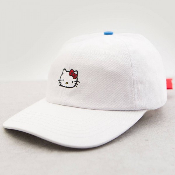 Lazy Oaf x Hello Kitty Bow Tie Cap white