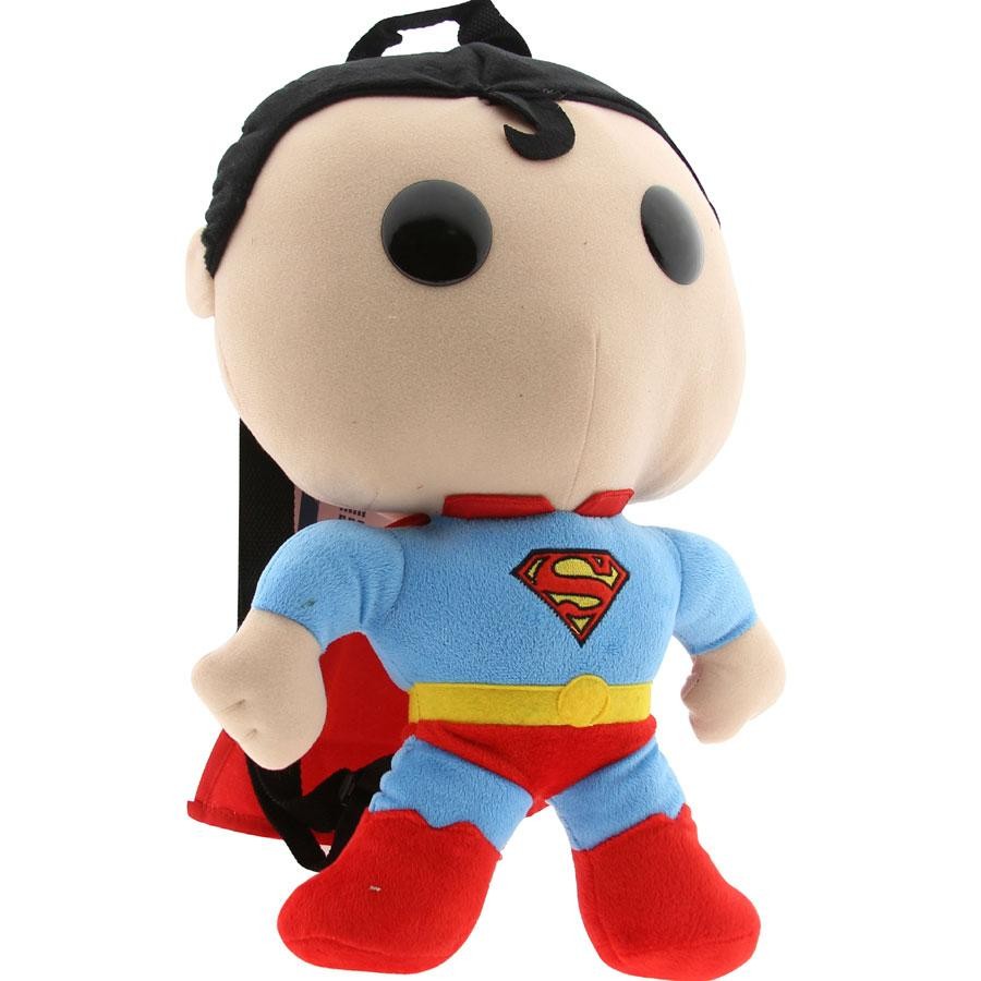 DC Comics Superman Plush Mini Backpack (blue)