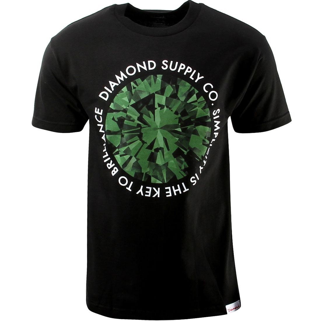 Diamond Supply Co Simplicity Tee black green