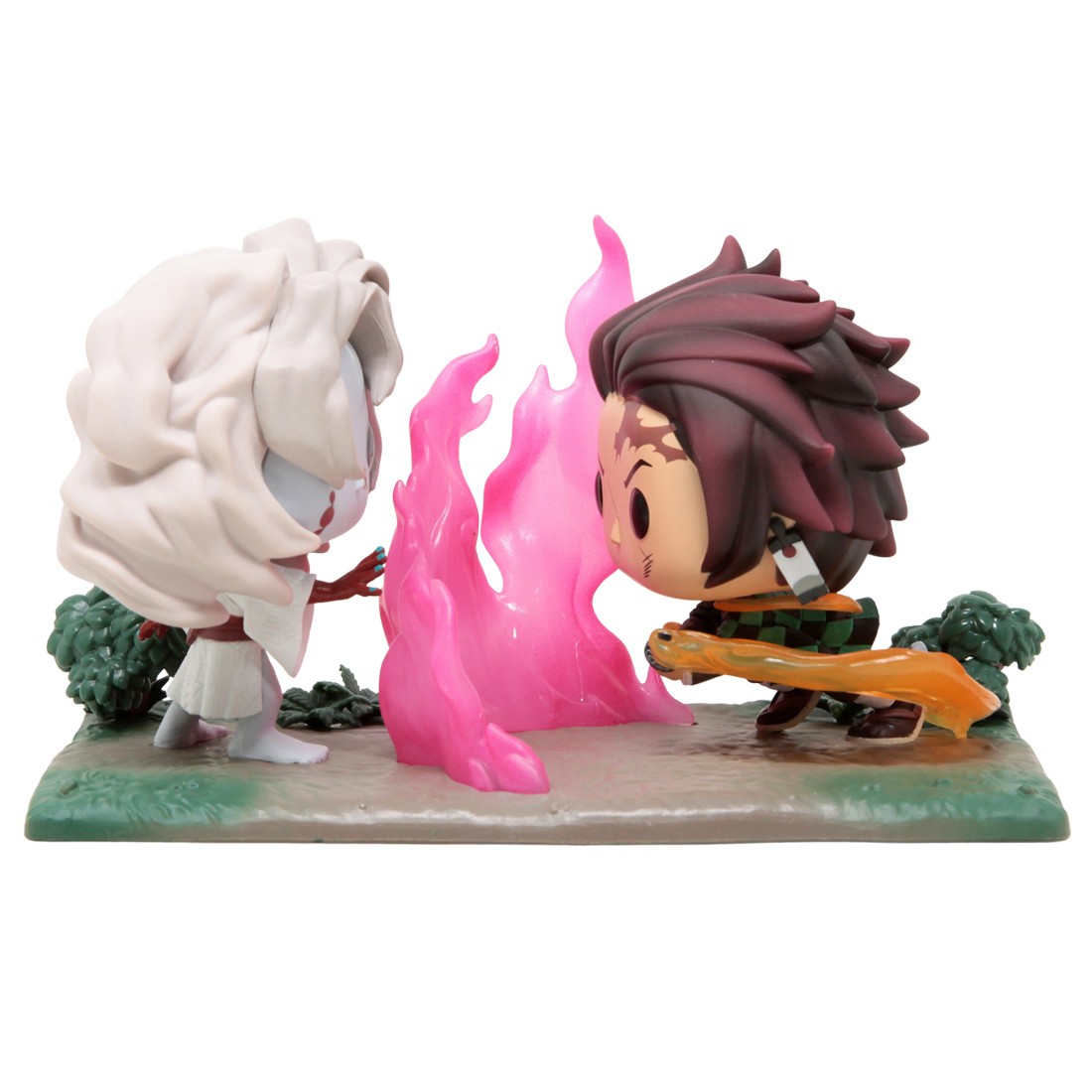 Funko POP Moment Demon Slayer Kimetsu no Yaiba - Tanjiro Vs Rui pink