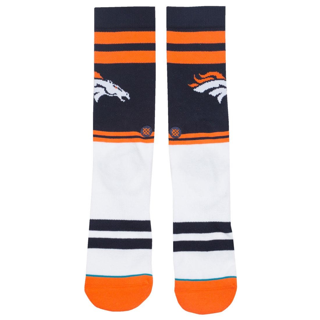 Stance x NFL Men Denver Bronco Sideline Socks navy