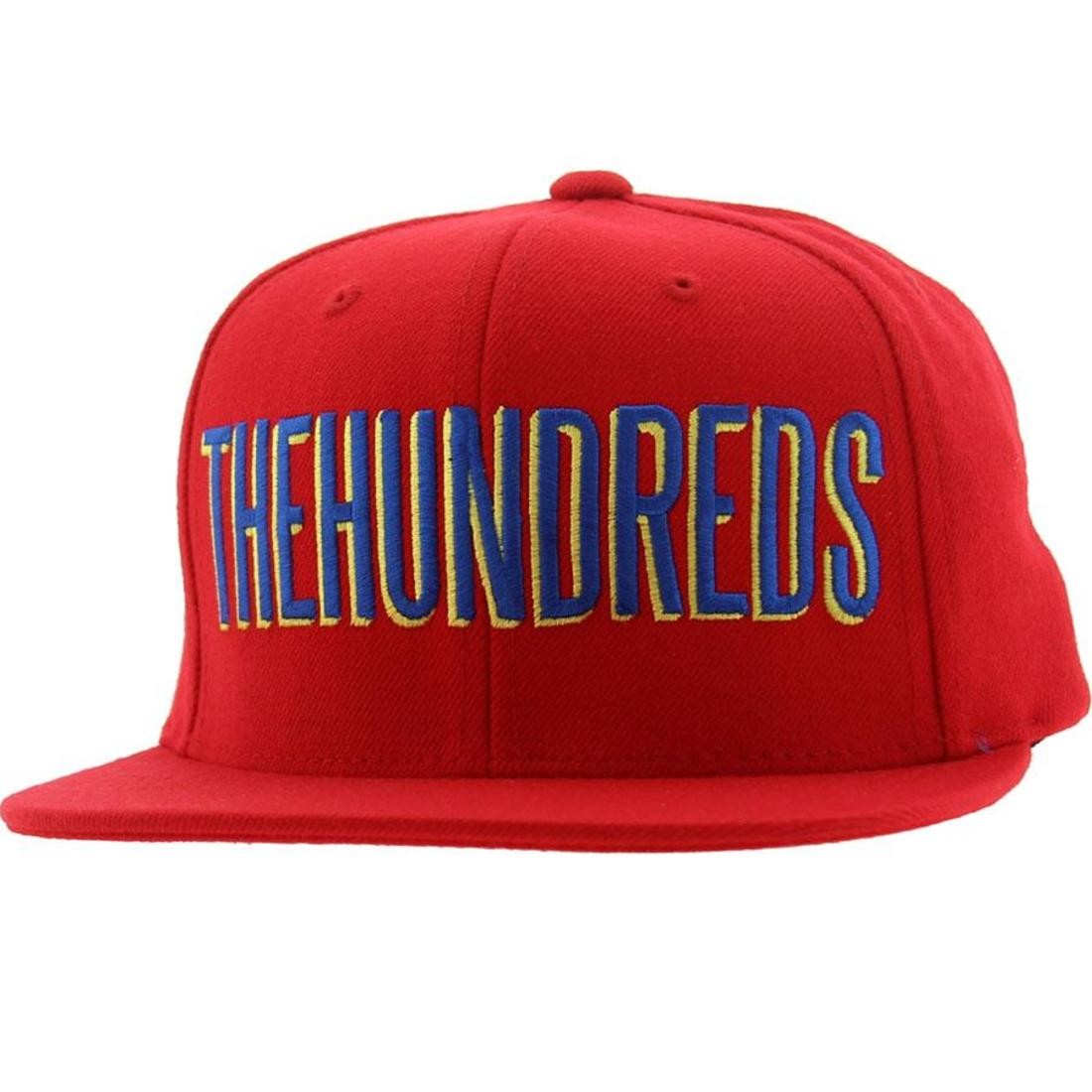 The Hundreds Clean Snapback Cap (red)