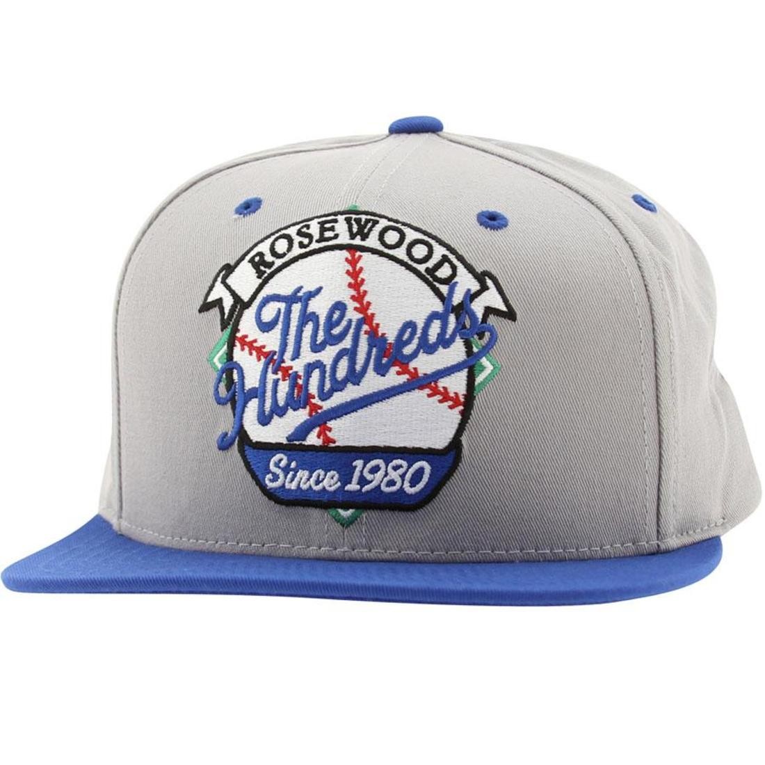 The Hundreds Slider Snapback Cap (grey / royal)